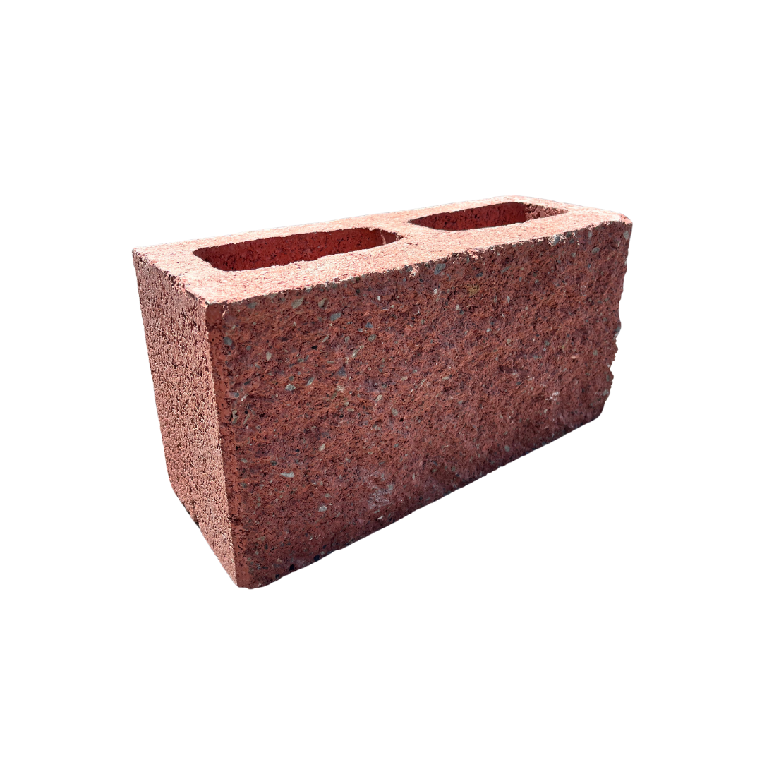Block Cara de Piedra Rojo 15x20x40 – Unik